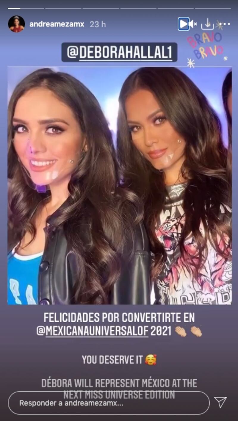 Conoce a Débora Hallal, la sucesora de Andrea Meza y representante de ...